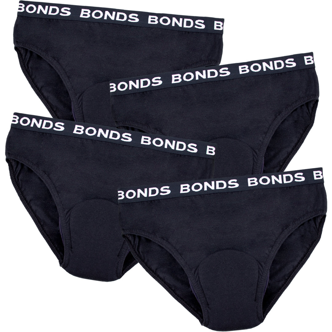 Light Incontinence Underwear | BONDS Hipster w/ Incontinence Pad